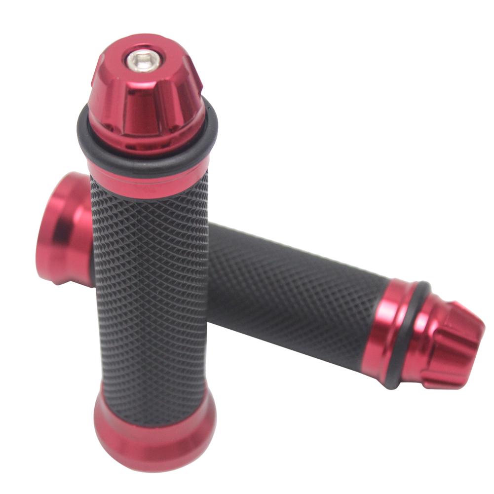 Aluminum Rubber Gel Hand Grips for 22mm Handle Bar Motorcycle-buy at a ...