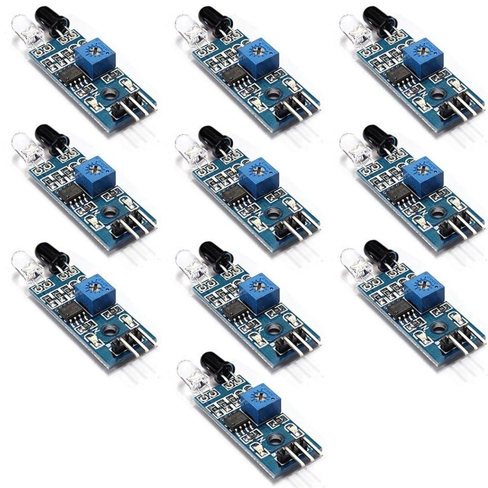 Ir Infrared Obstacle Avoidance Sensor Module For Arduino Raspberry Pi ...