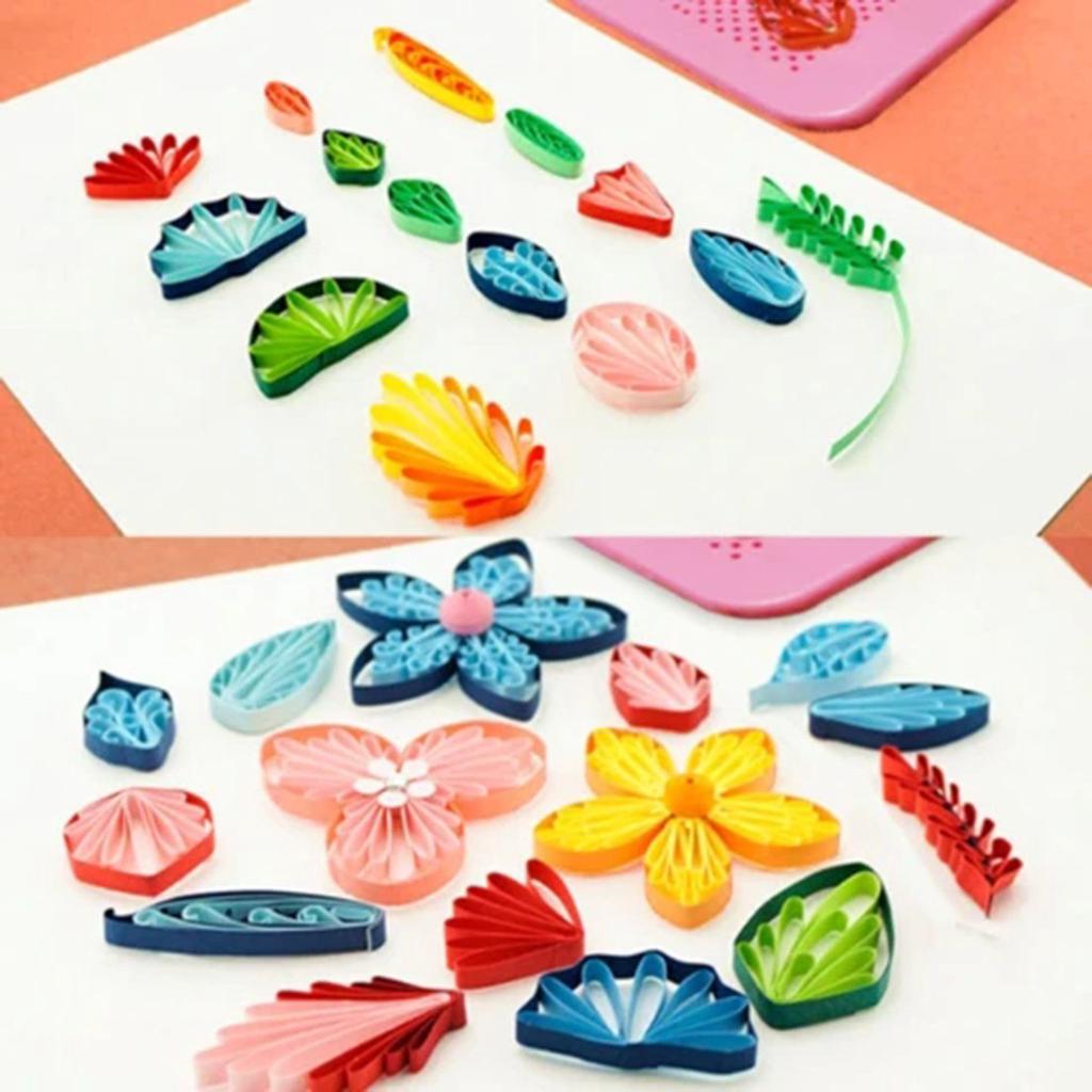 1 Set Yan Paper Tool Yan Paper Winder Winding Disk Yan Paper Flower-buy ...