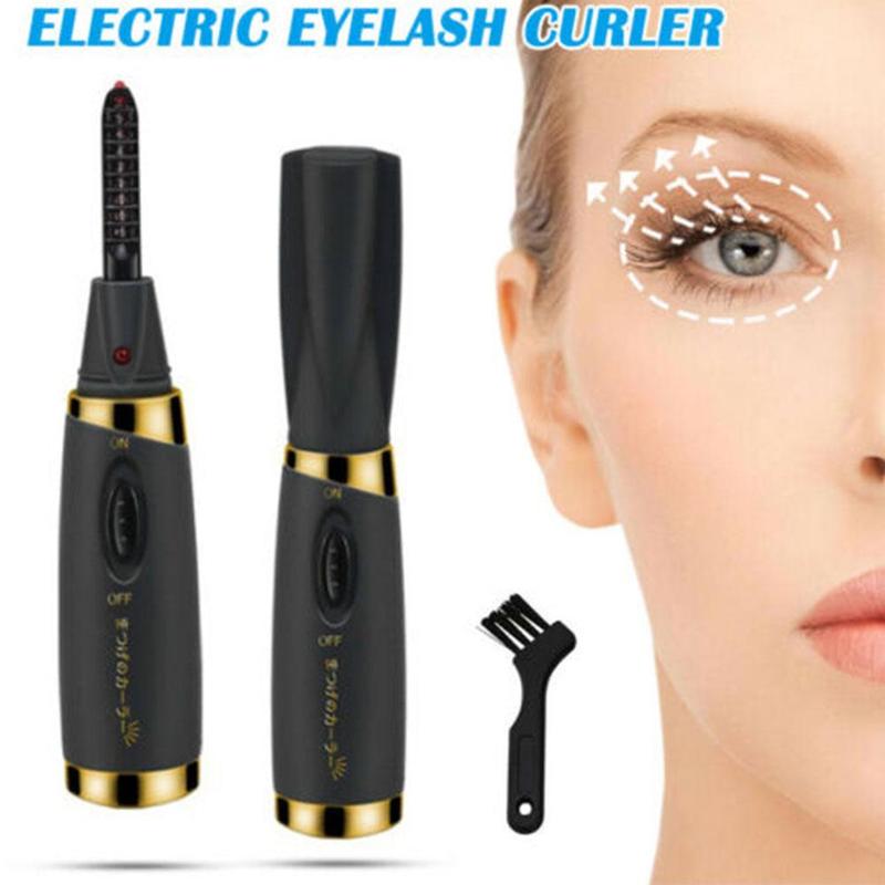 Buy Electric Eyelash Curler Perm Long-lasting Electric Brush Mini ...