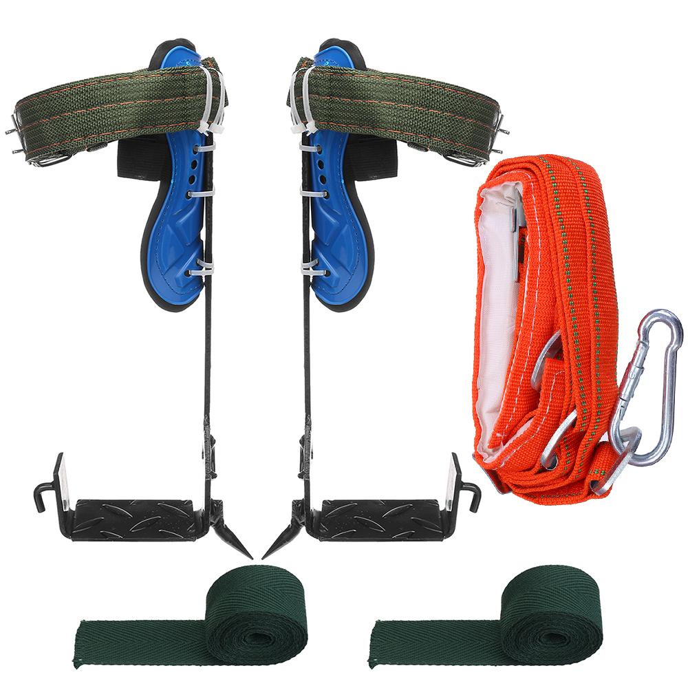 Buy A Pair Tree Climbing Spurs Tree Climb Spikes, Adjustable Pad Safety ...