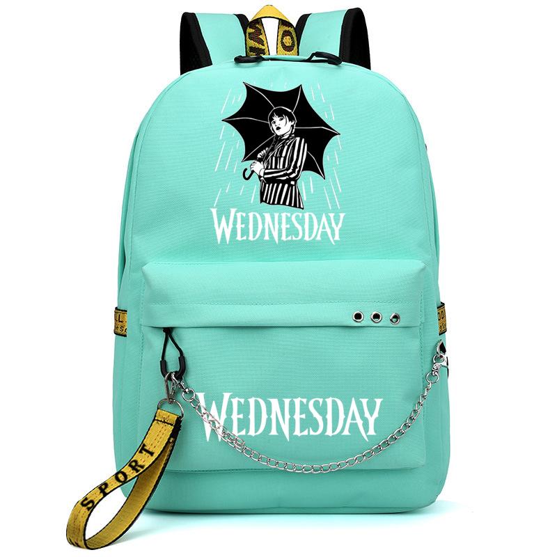 Cheap Wednesday Addams Backpack Wednesday Addams Backpack School Bags ...