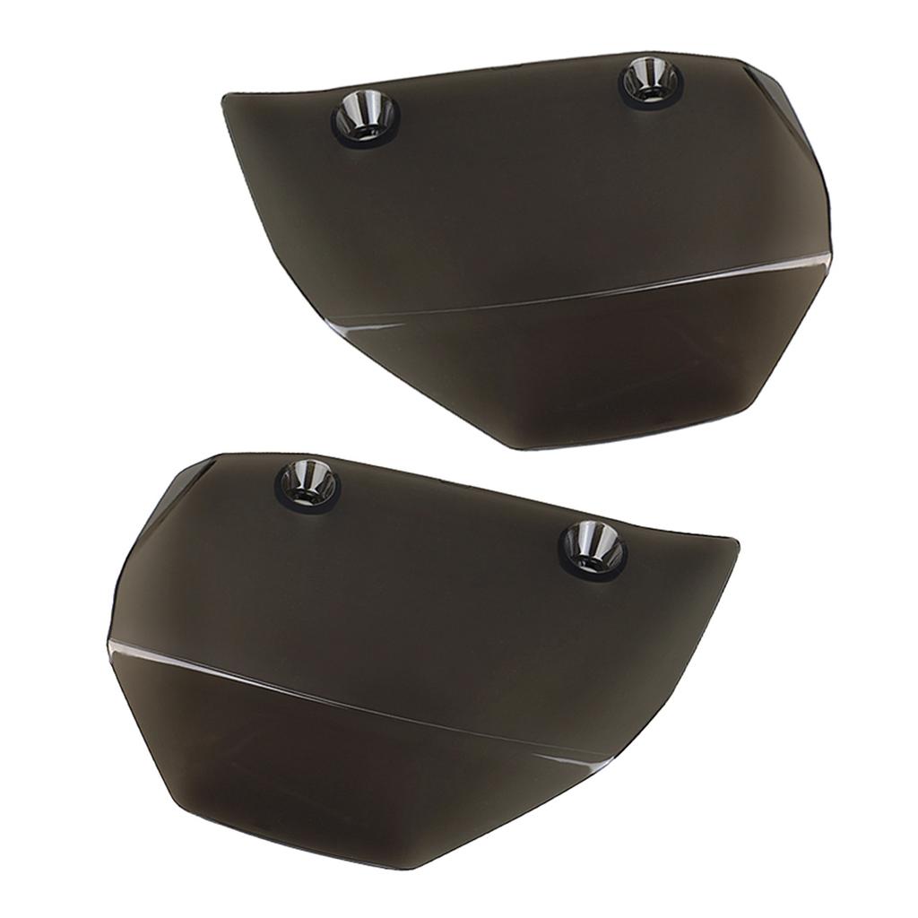 Satın alın 1Set Motorcycle Side Widened Windshield Deflector Wind ...