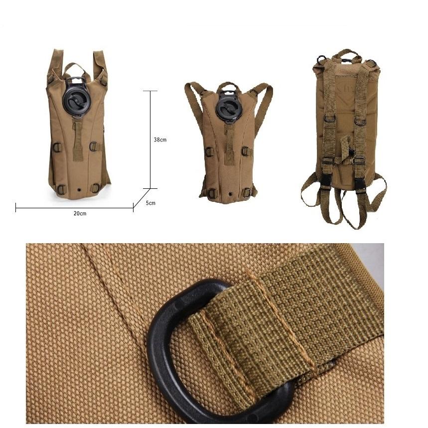Buy Nylon Camouflage Waterbag Backpack Carry 3L Water 100cm Pipe ...