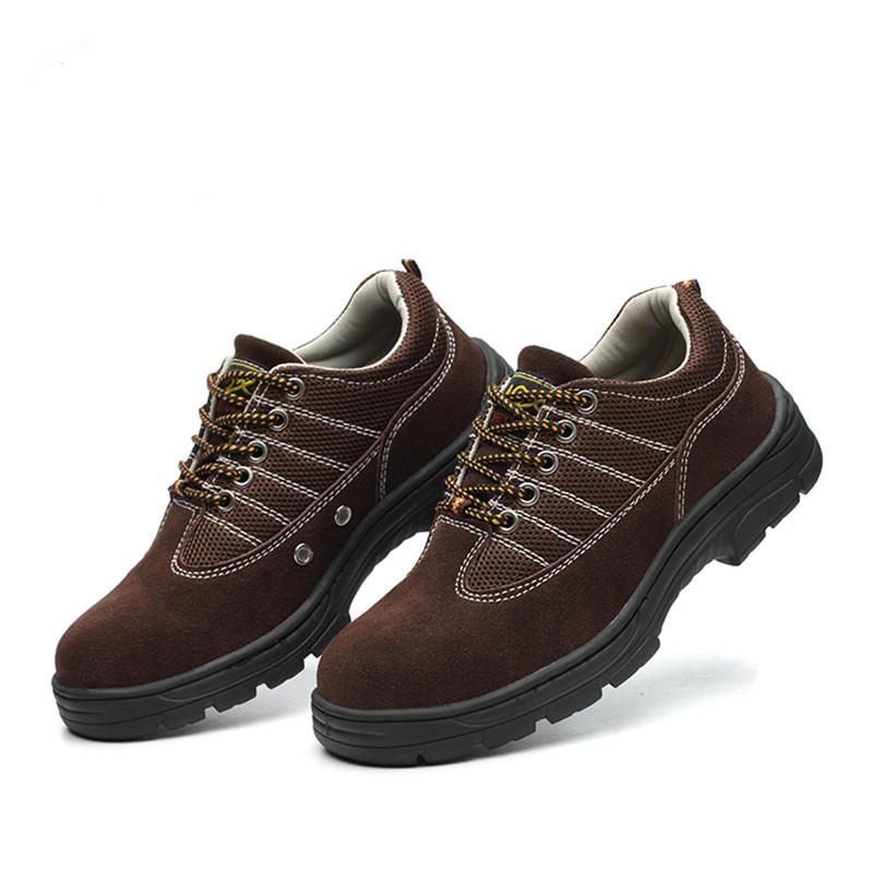 Buy Labor Protection Shoes Men's Safety Shoes Steel Toe Cap Impact ...