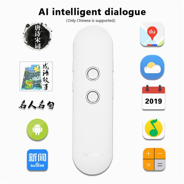 Cheap T4 Portable Mini Multi-Language Smart Translator 42 Languages APP ...