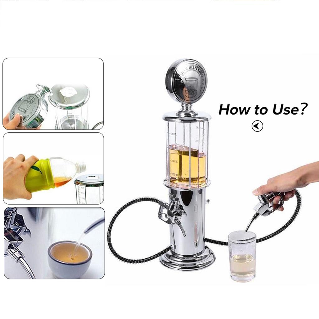 Buy 900ml Liquor Beer Alcohol Gun Pump Gas Station Bar Family Beer ...