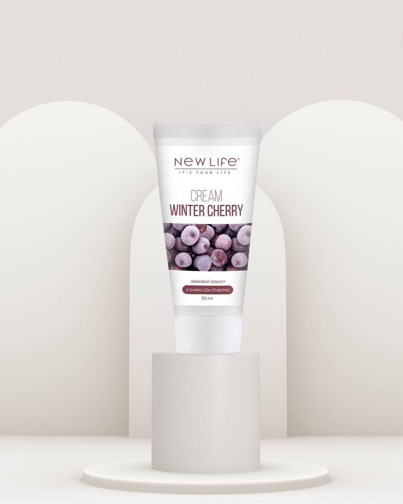 Buy Cream Winter Cherry New Life Moisturizing, Nourishing, Skin ...