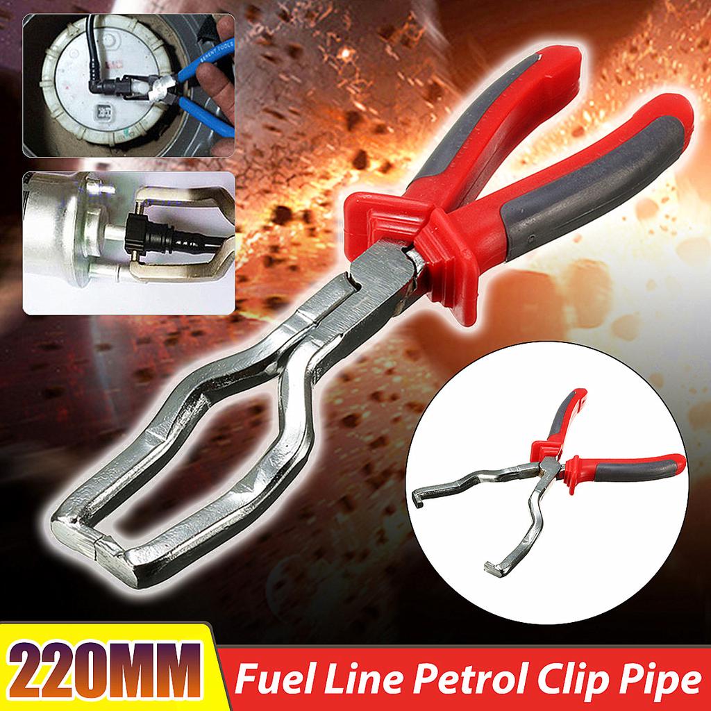 Buy 220mm Stainless Steel Fuel Line Petrol Clip Pliers Hose Release ...