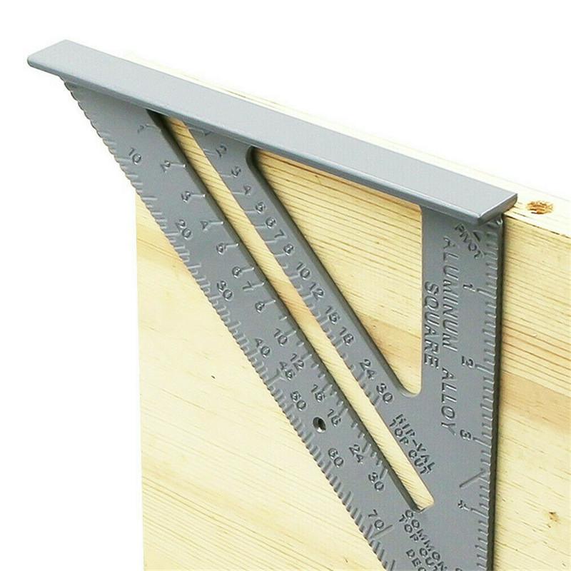 Tri-square 7" Aluminium Rafter Roofing Set Square Speed Square Guide ...