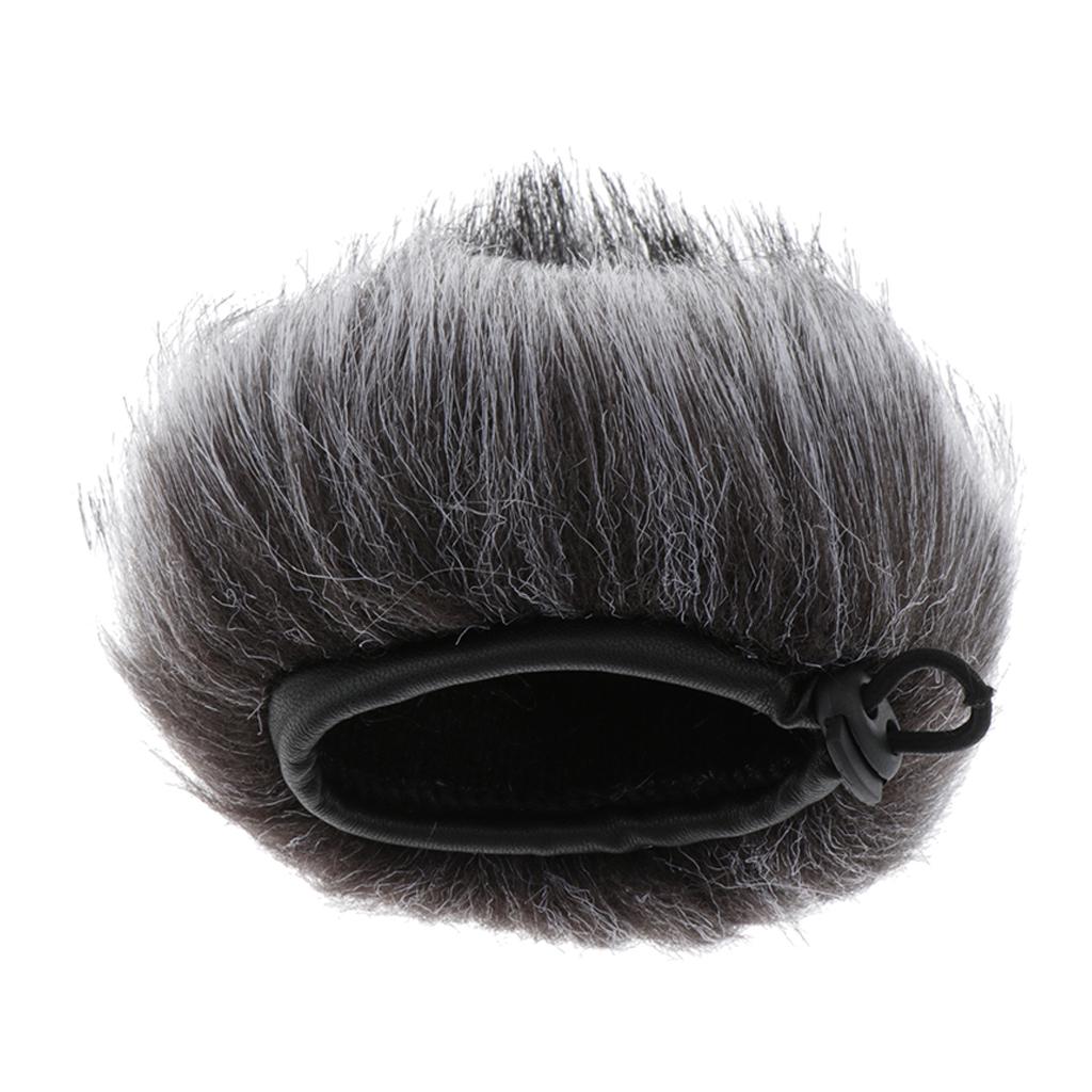 Handheld Interview Microphone MIC Cover Windscreen Artificial Fur Muff ...