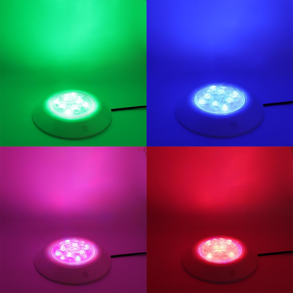 Buy 18 LED 12V 18W RGB 3000K Remote Control Wall-mounted Waterproof ...