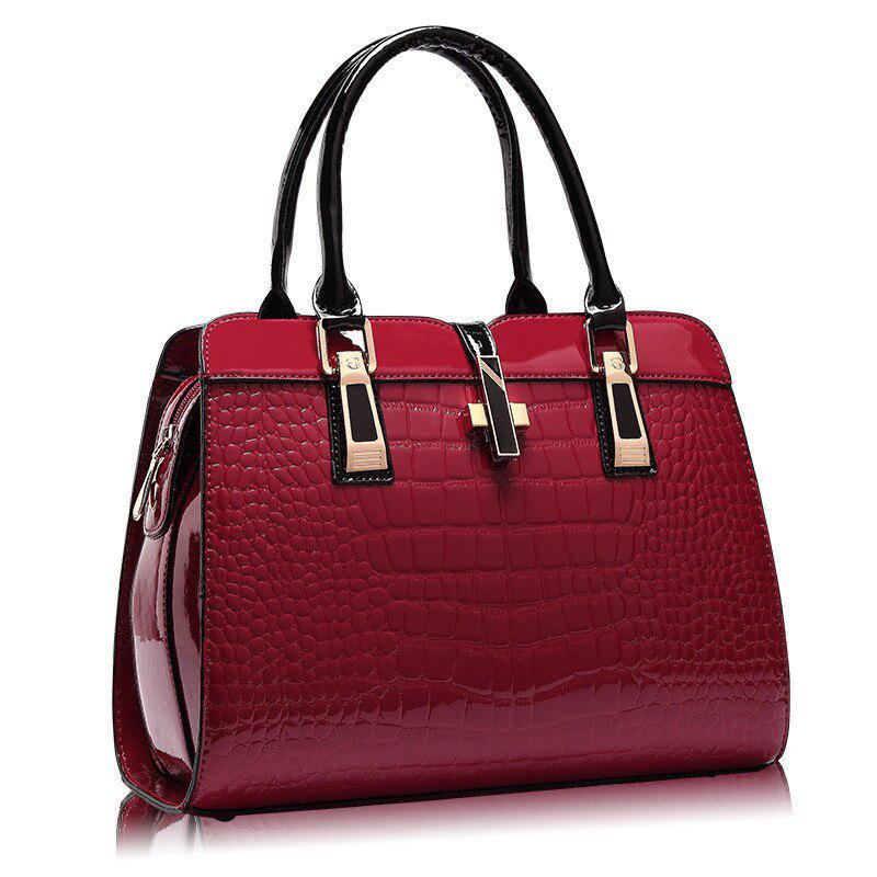 Buy Women Pu Leather Messenger Bags Casual Tote Femme Luxury Handbags ...