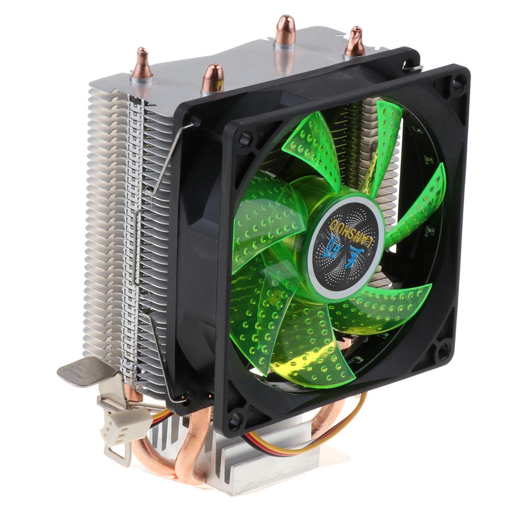 CPU Cooler Single Fan LED for PC 12VDC with 3Pin Cable Red uygun ...