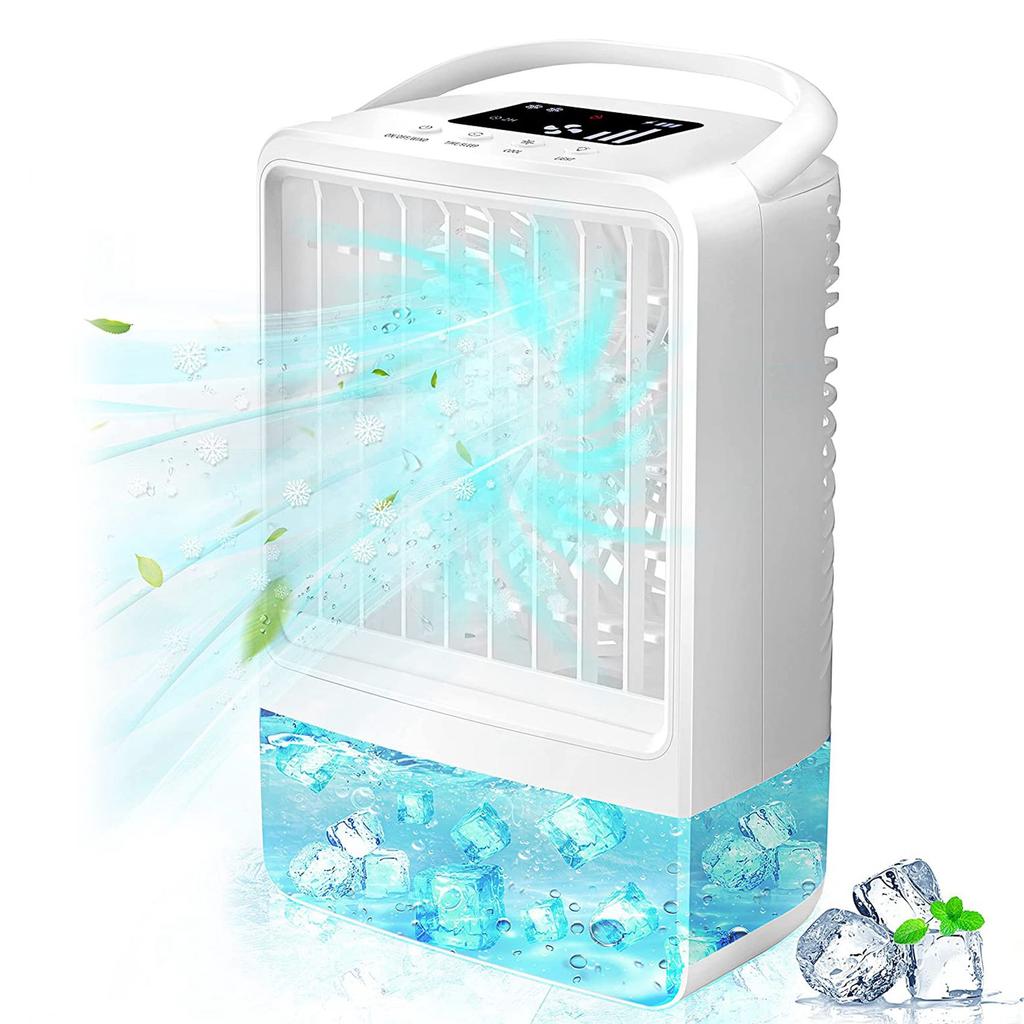 Buy Air Cooler,Mini Air Cooler with 7 Colors Light, for Home Patios at ...