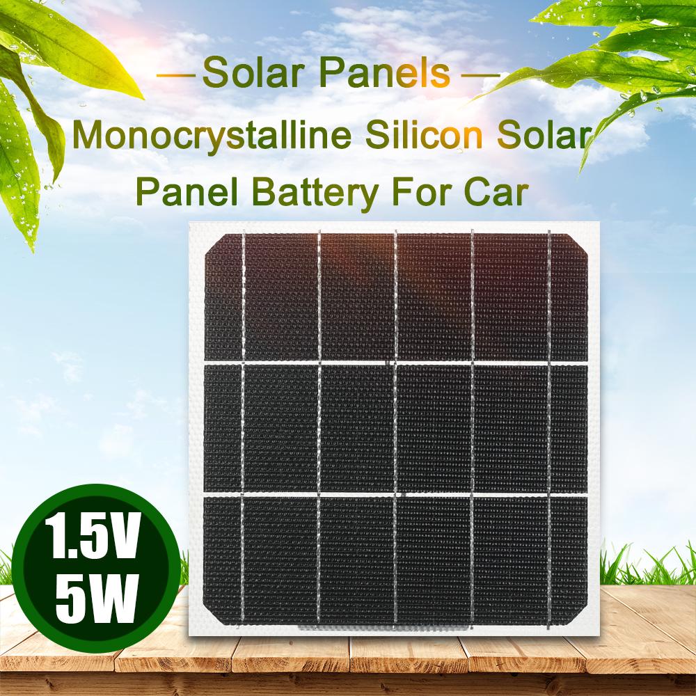 Buy DIY Small Size Solar Panels 5W 1.5V ETFT Honeycomb Surface 25 ...
