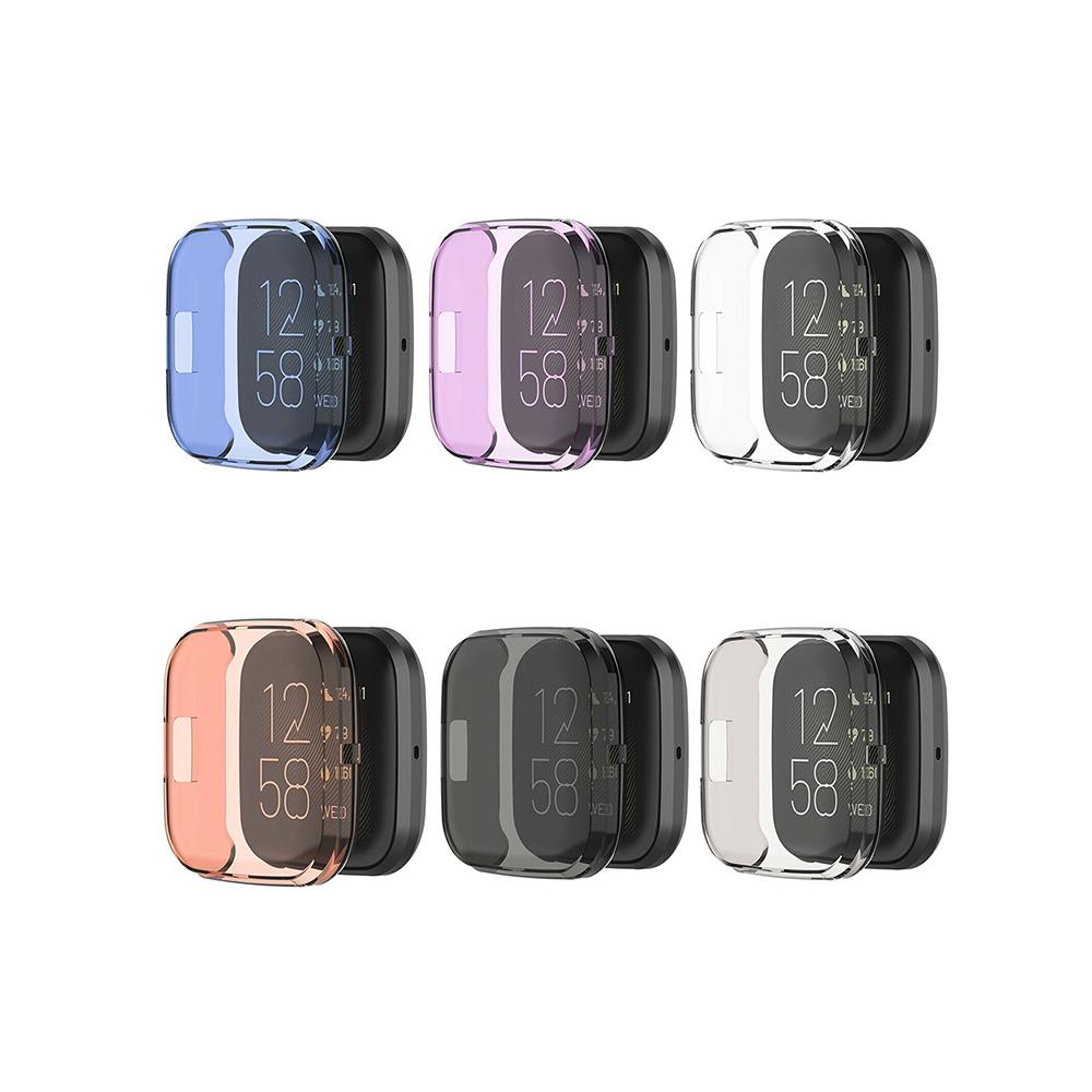 6pcs/pack TPU Transparent Case Cover Guard Protective for Fitbit Versa ...