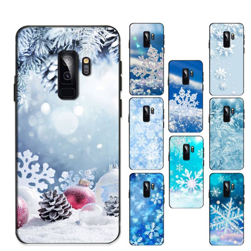 Snowflake Phone Case for Samsung S20 lite S21 S10 S9 plus for Redmi ...