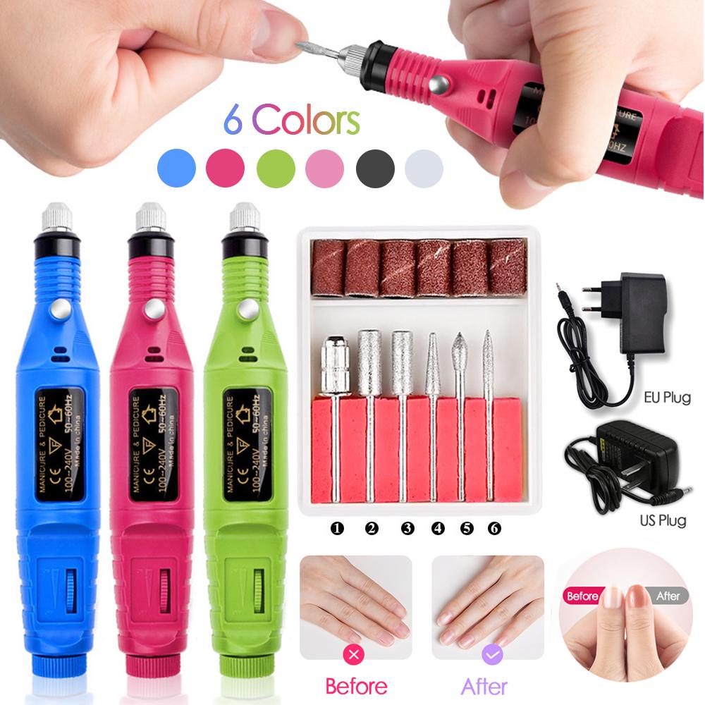 Buy Professional Electronic Nail File Drill Manicure Tool Pedicure ...