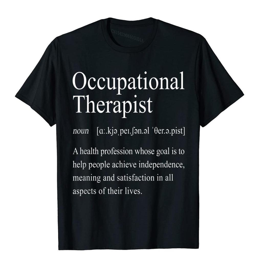 Occupational Therapy T-Shirt Funny Ot Definition Therapist Cotton ...