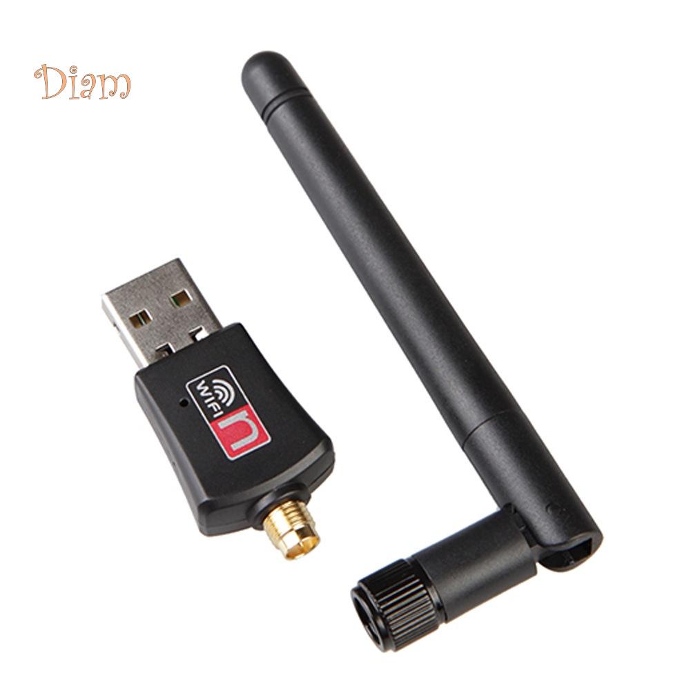 Buy SP Mini USB 300Mbps WiFi Wireless Receiver Adapter Network Card with Antenna for PC at ...
