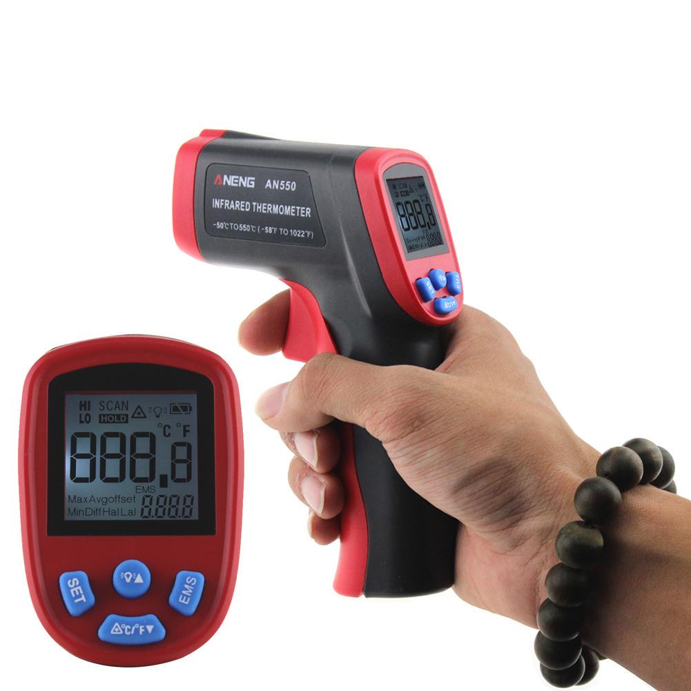 Buy ANENG AN550 Non-contact Digital Infrared Thermometer Temperature ...