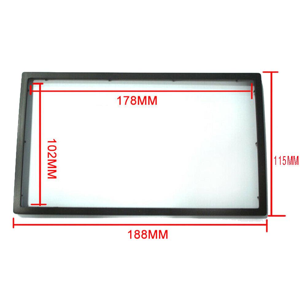 Buy Install Dash Bezel Panel Mounting Frame for Car Stereo Radio DVD ...