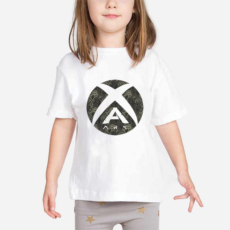 Buy Ark Xbox Kawaii Harajuku Kids Clothes Tshirt Print For Boys And ...