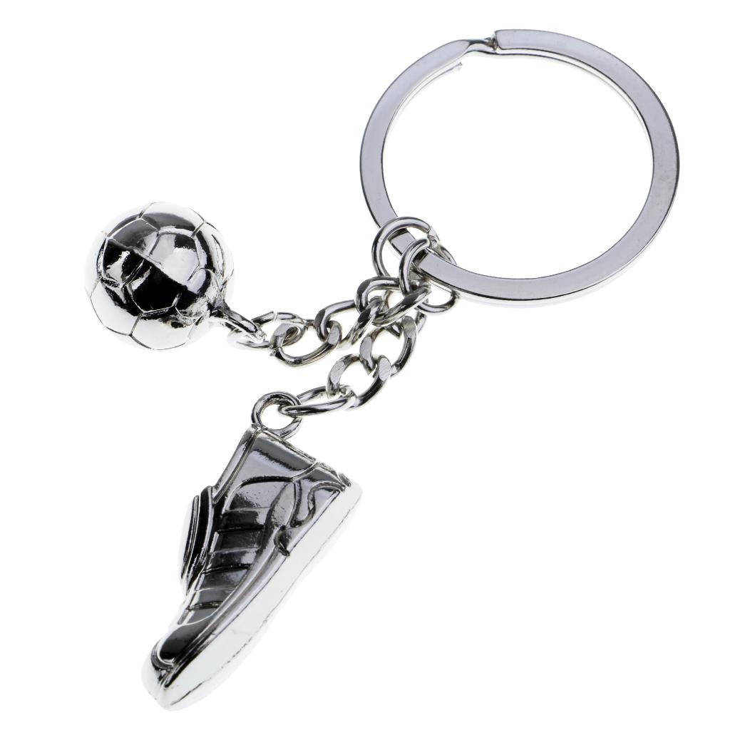 Mini Soccer Keychain Sports Shoes Metal Pendant Football Team Gift ...