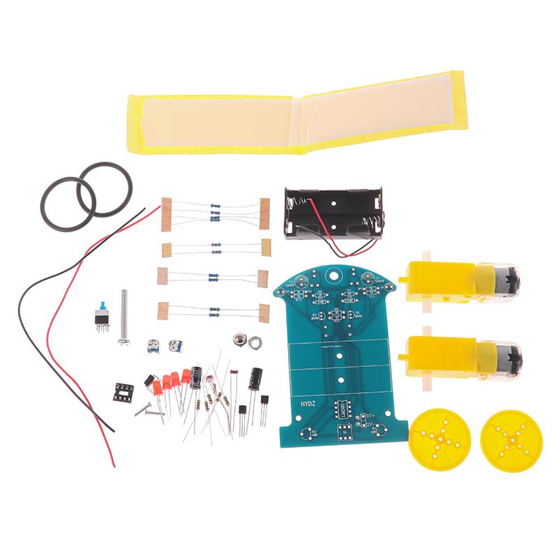 Buy D2-1 Diy Kit Intelligent Tracking Line Smart Car Kit Electronic Diy ...