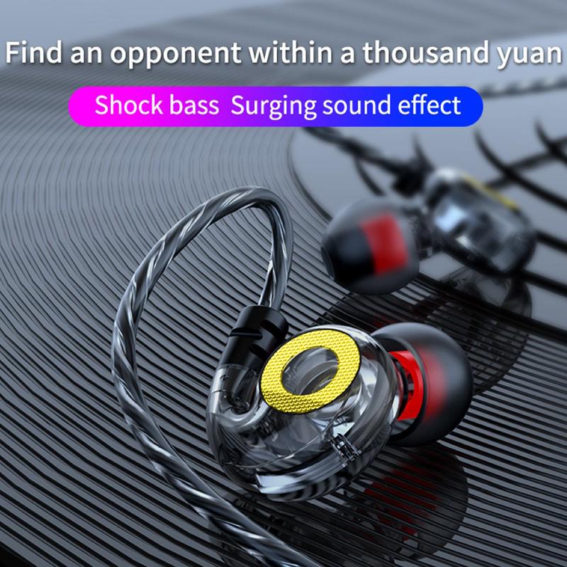 Buy 3.5mm Plug Wired Earphone In-Ear Universal Stereo HiFi Music ...