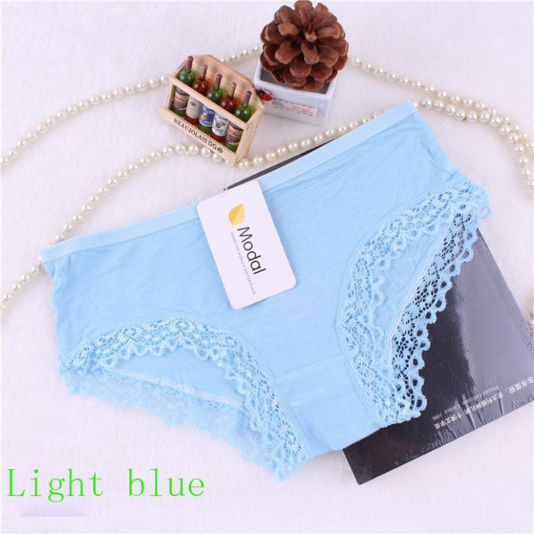 Buy Fashion Children Low Waist Lace Underwear Teenagers Modal Candy ...