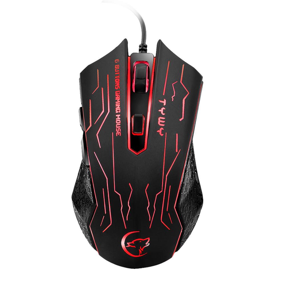 Buy G820 Wired Game Mouse 7 Colors Lighting Optoelectronic at affordable prices — free shipping ...