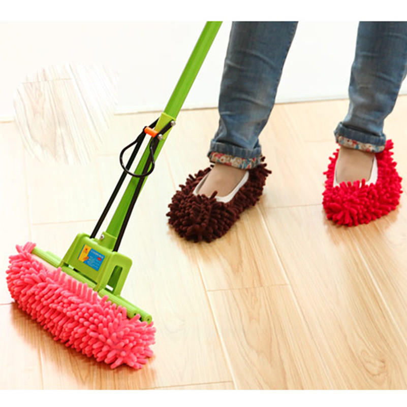Buy 1PC Lazy Cleaning Foot Cleaner Shoe Mop Slipper Floor Dusting Cover ...