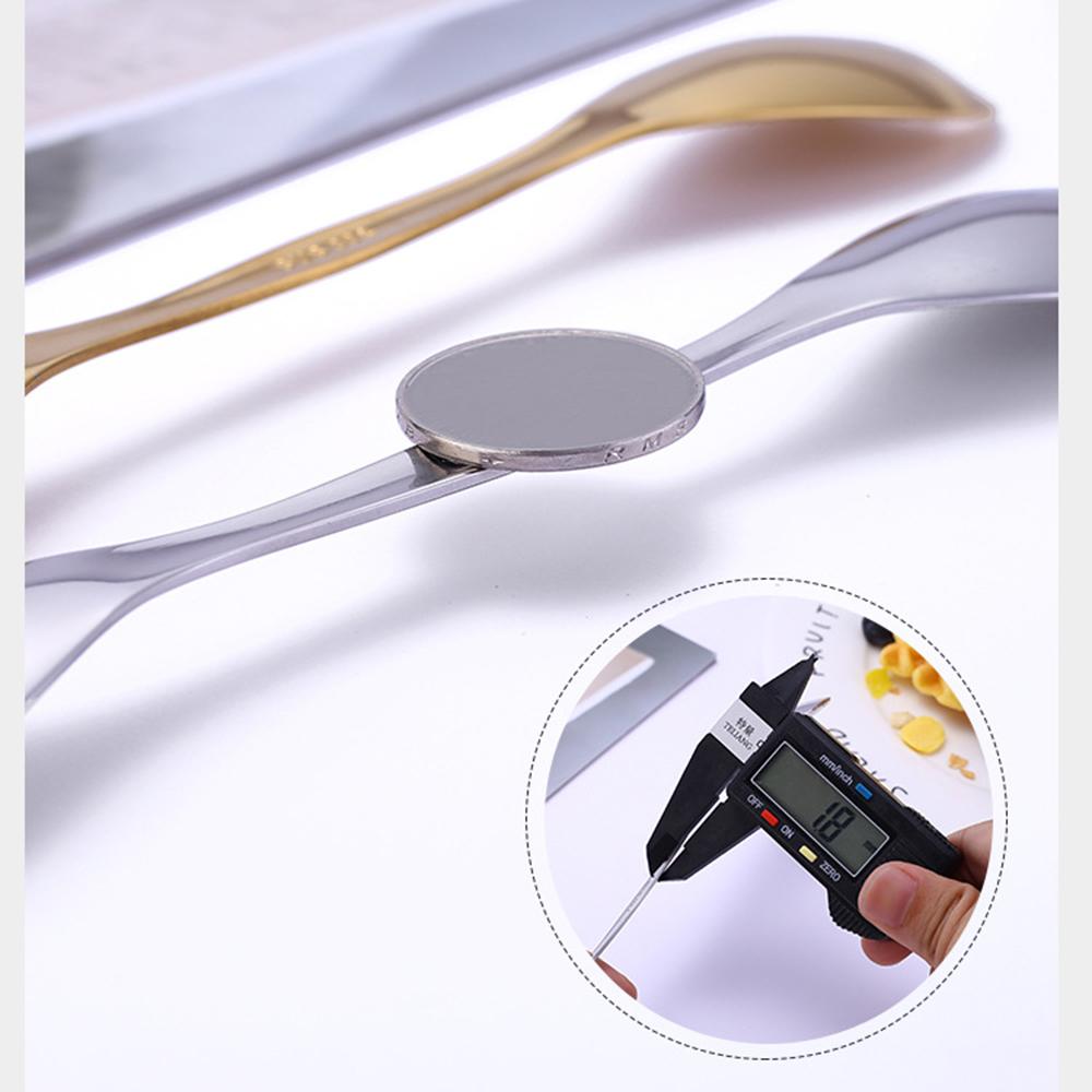 Buy Stainless Steel Double-headed Spoon Fork Creative Multifunctional ...