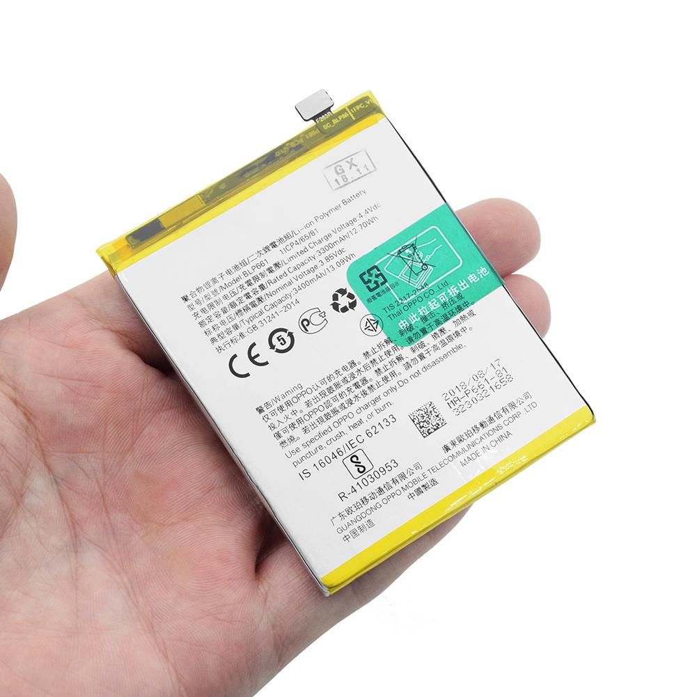 Buy Original BLP661 Battery For OPPO A3 Smart Phone 3.85V 3400mAh High ...