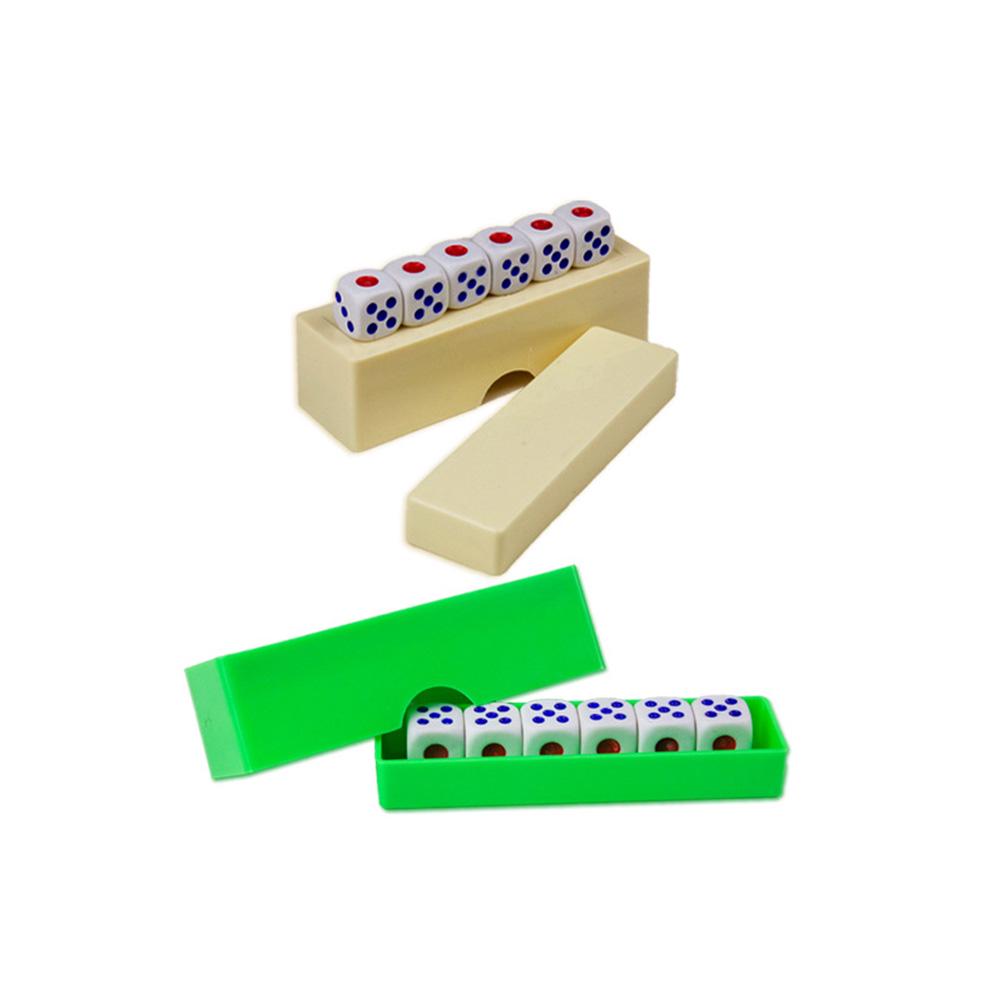 4 Boxes Performance Magic Dice Reusable Magic Props Gimmick Supplies ...
