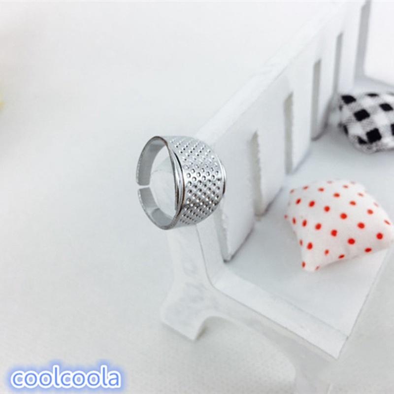 Buy Finger Protector Sewing Thimbles Adjustable Ring Sewing Thimble ...