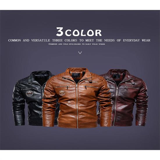 Cheap New Men's Autumn And Winter Men High Quality Fashion Coat Leather ...