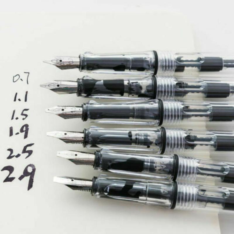 Buy Parallel Calligraphy Fountain Pen Transparent Art Ink Pen Gothic ...
