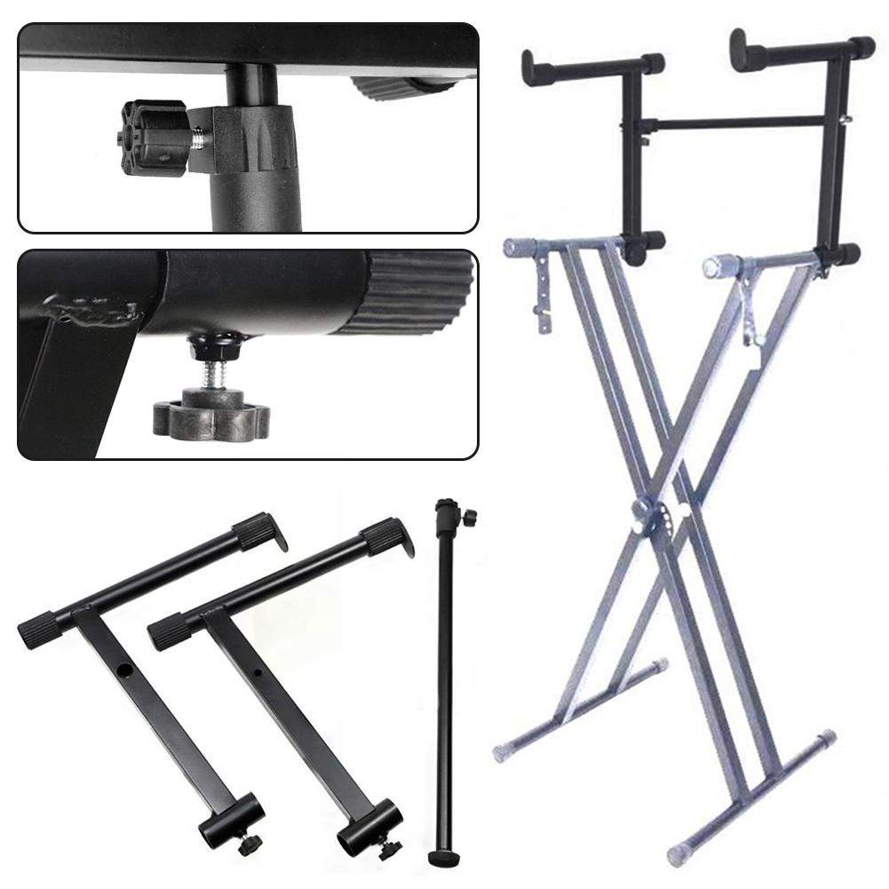 Buy Adjustable Electronic Piano Keyboard Stand Instrument Holder ...