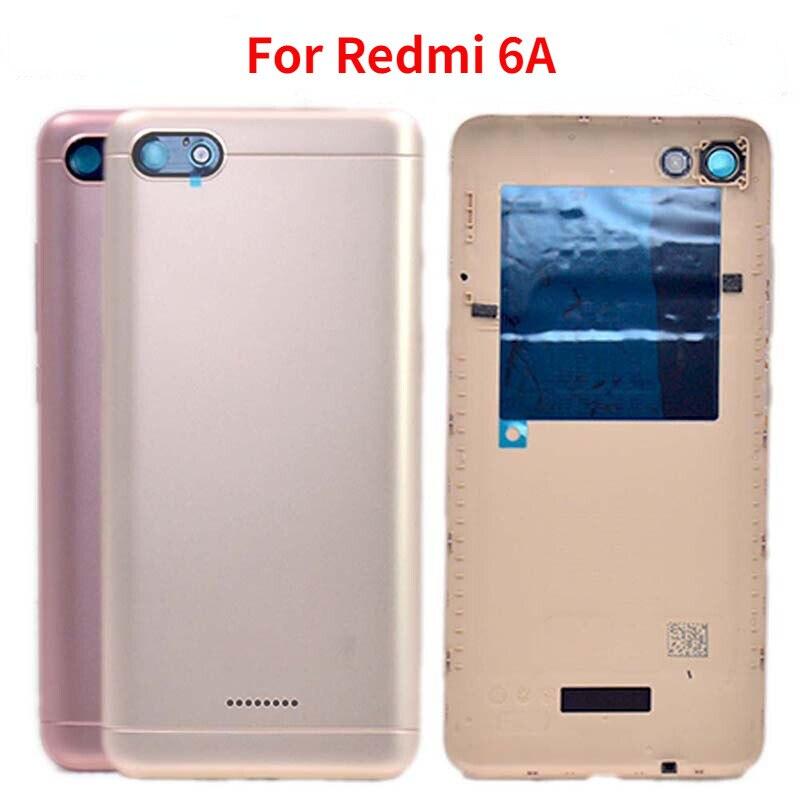 For Xiaomi Redmi 6A Back Battery Cover Rear Door Housing Case ...