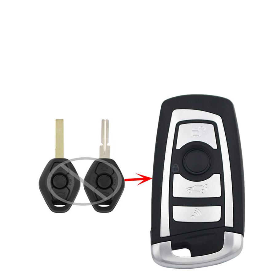 Buy Cut/Uncut Blade Flip Modified Car Remote Key FOB for BMW EWS E38 ...