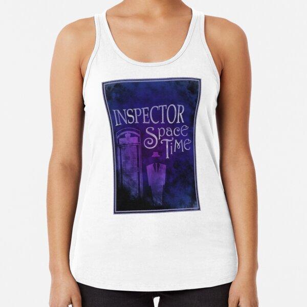Buy Inspector Spacetime Printed White Women'S Sport Tank Top at ...