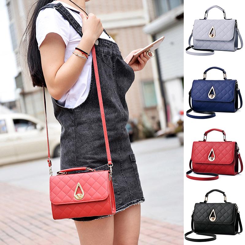 Buy Handbags Leather Shoulder Bag Crossbody Bag Casual Small Messenger ...