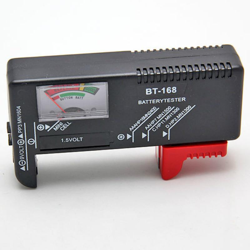 Buy Button Cell Tester BT-168 Universal Battery Tester Cell AAA AA C D ...
