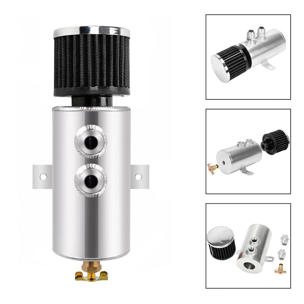 Buy Car Modified Universal Oil Vent Pot 0.75L Oil Pot with Air Filter ...