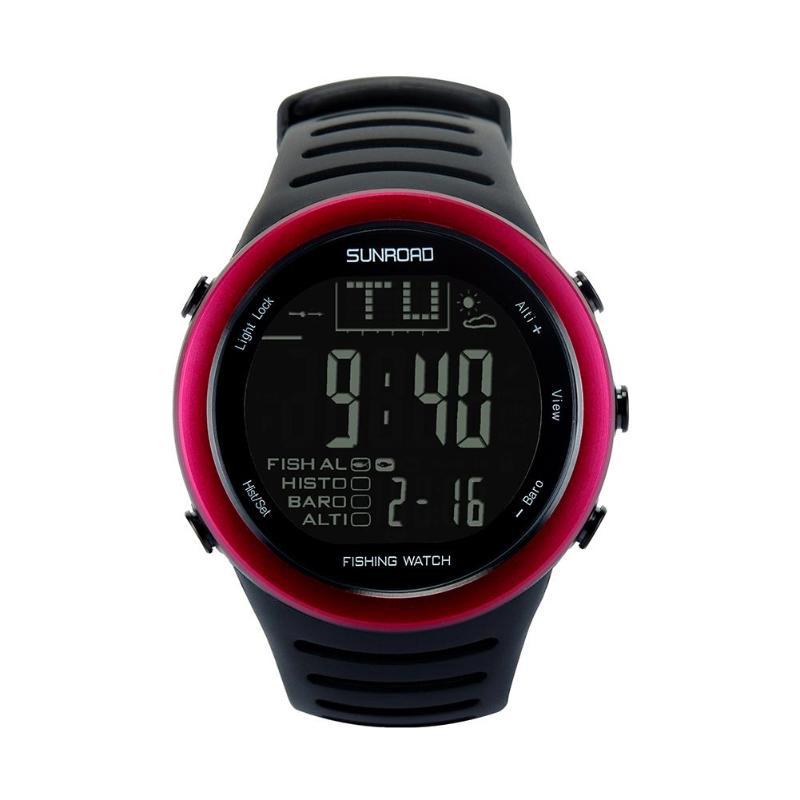 Buy Outdoor Digital Watch Clock Fishing Weather Altimeter Barometer ...