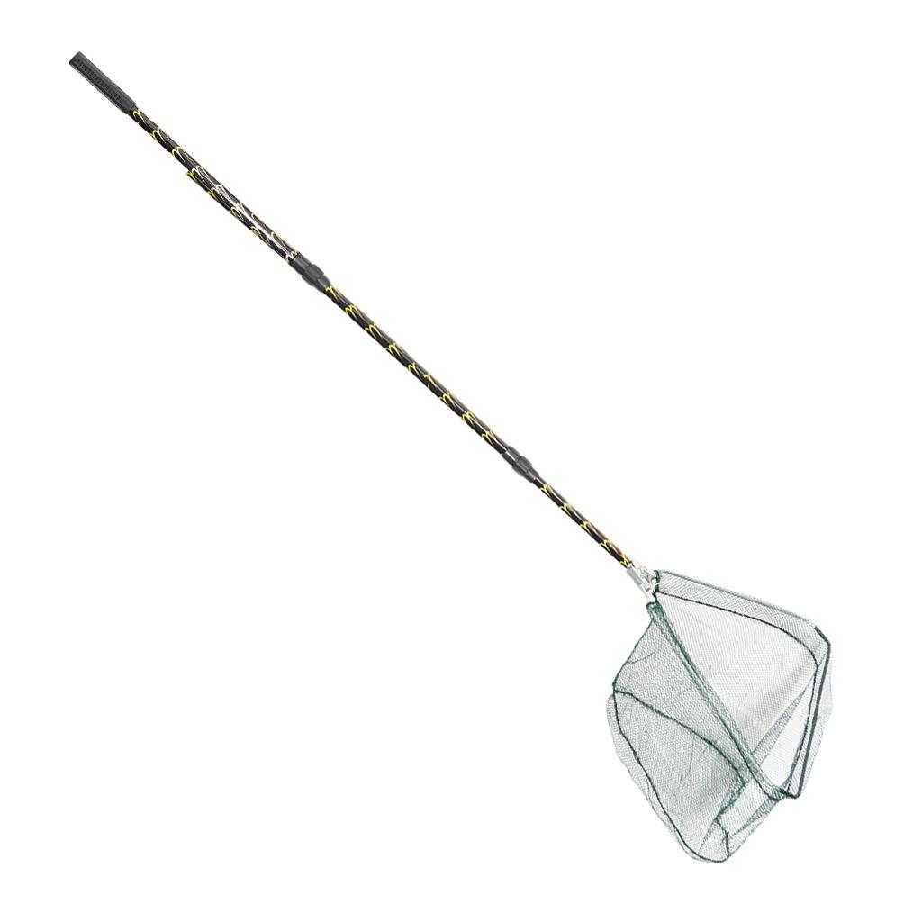 Buy Fishing Folding Landing Net Retractable Fish Net Fly Fishing 1.7m ...