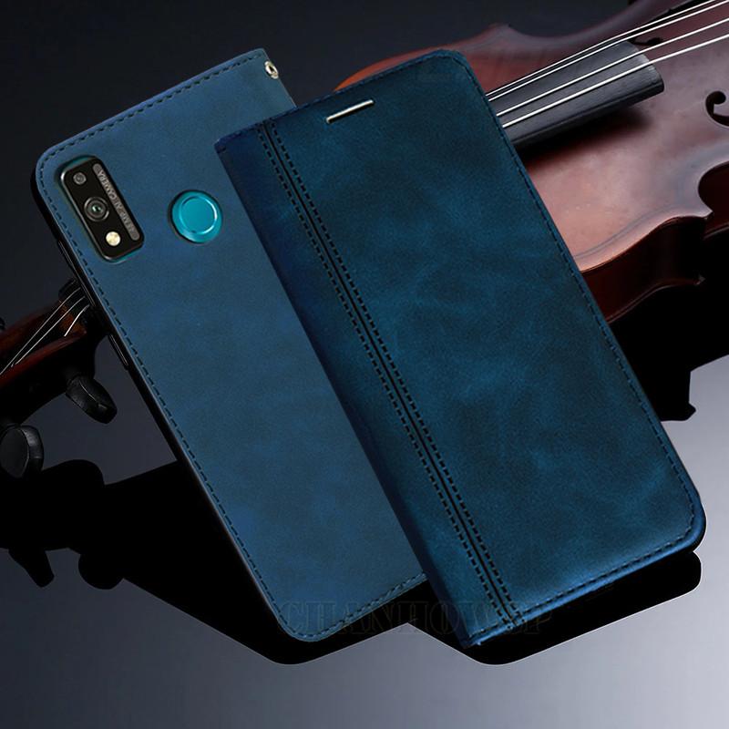 Buy For Honor 9X Lite Case On For Huawei Honor 9X Lite Magnetic Leather ...